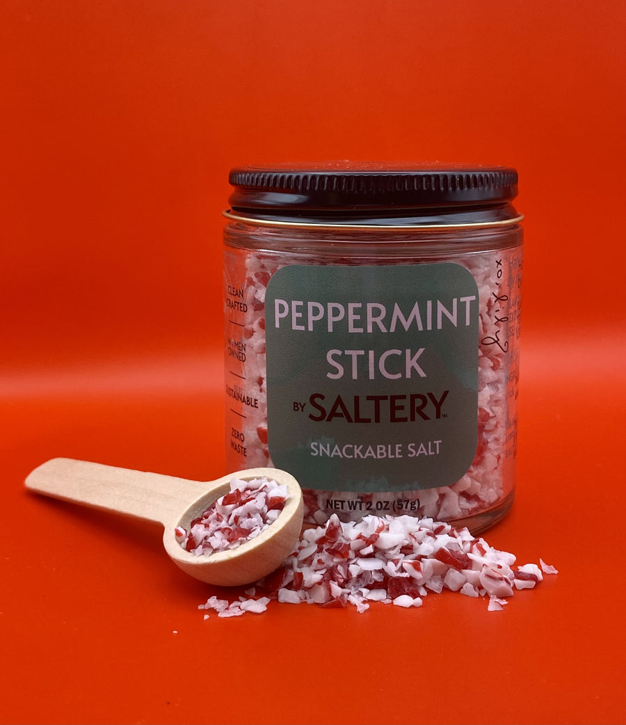 Peppermint Stick Salt — Holiday Salt – Saltery