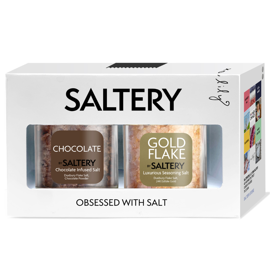 Chocolate + Gold Flake | Gift Set – Saltery