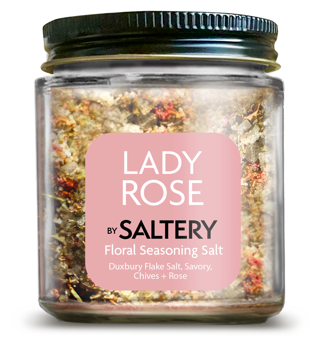 Lady Rose Floral Seasoning Salt — Rose Petals for Cooking – Saltery